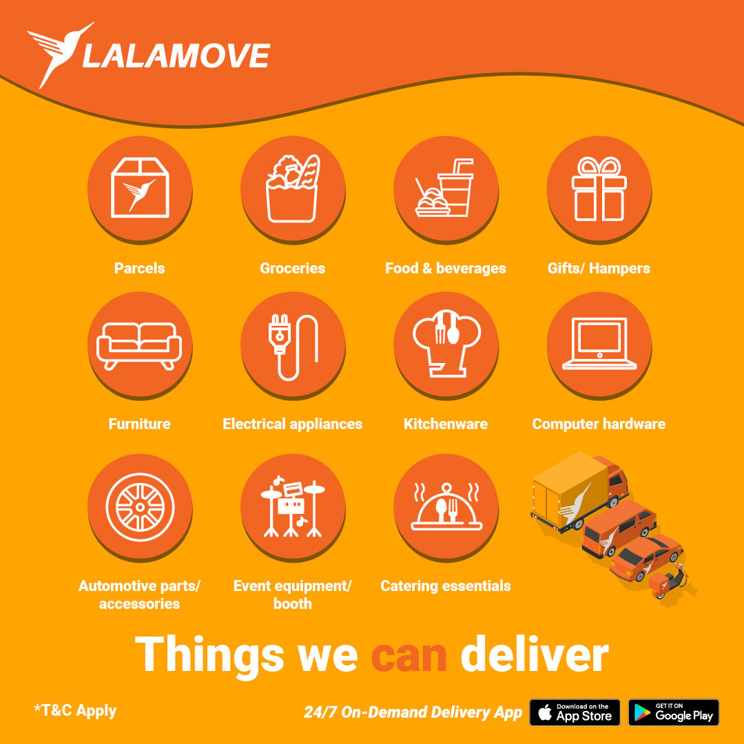 A Comprehensive Guide to What you Can and Can't Deliver with Lalamove