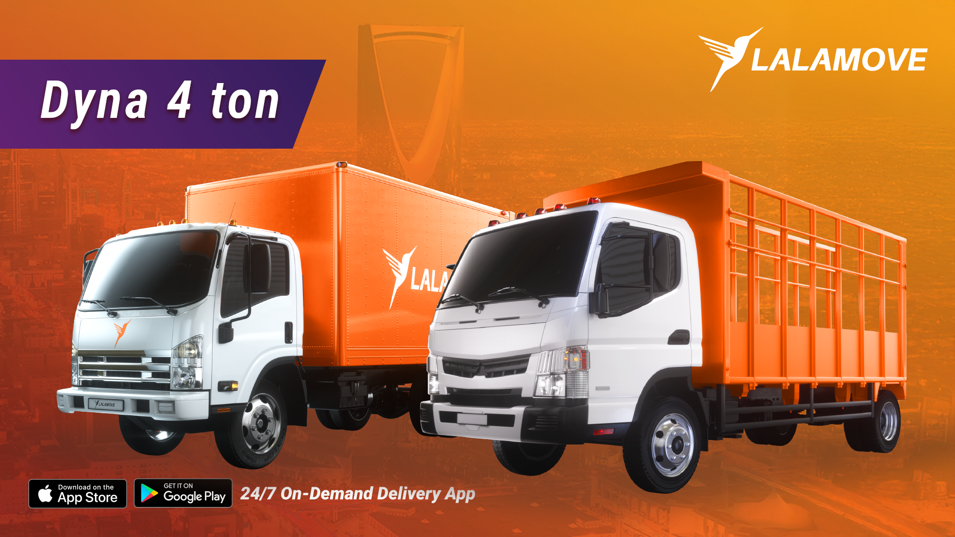 Vehicle Types You Can Register with Lalamove in Riyadh
