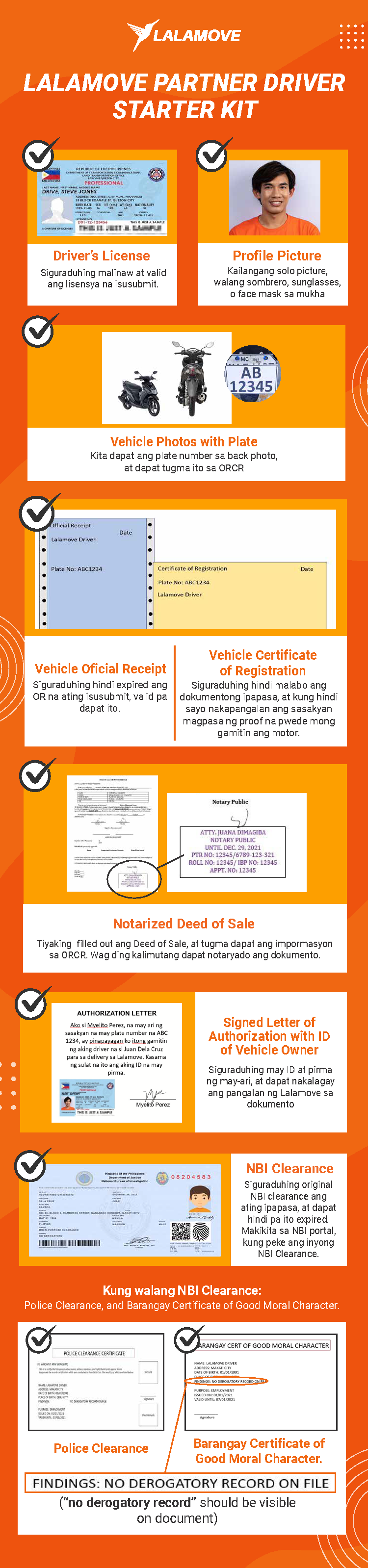 Accepted Vehicles | Lalamove Philippines