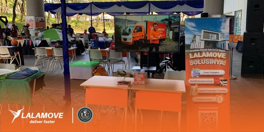 Lalamove Hadirkan Solusi Pindahan Kos Praktis Dalam Acara Ormawa Fest
