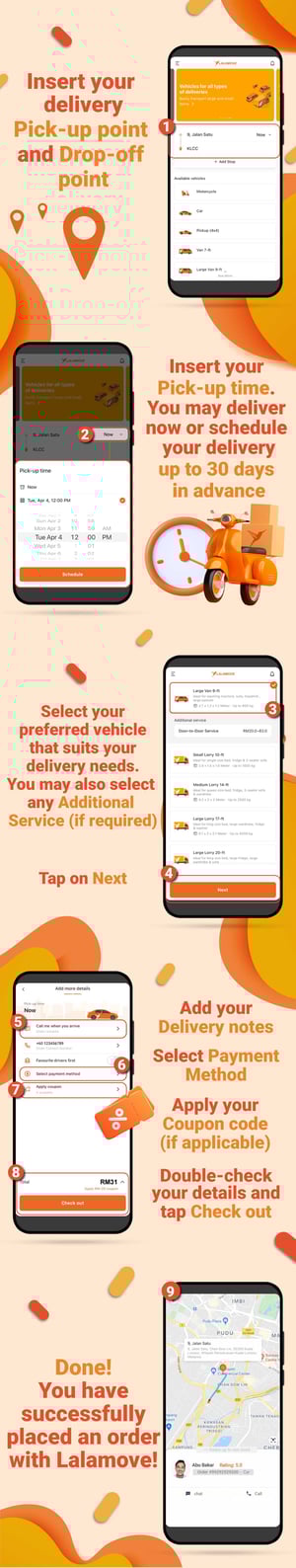 A Step-By-Step Guide To Place A Lalamove Delivery Order (2025)