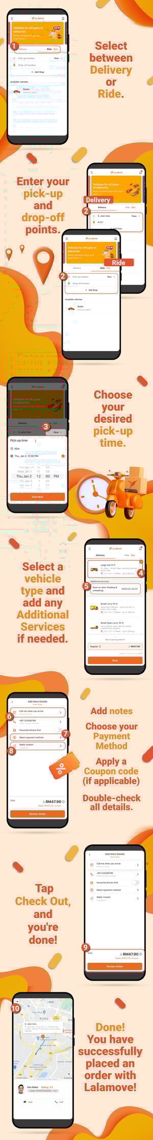 A Step-By-Step Guide To Use The Lalamove App (2025)
