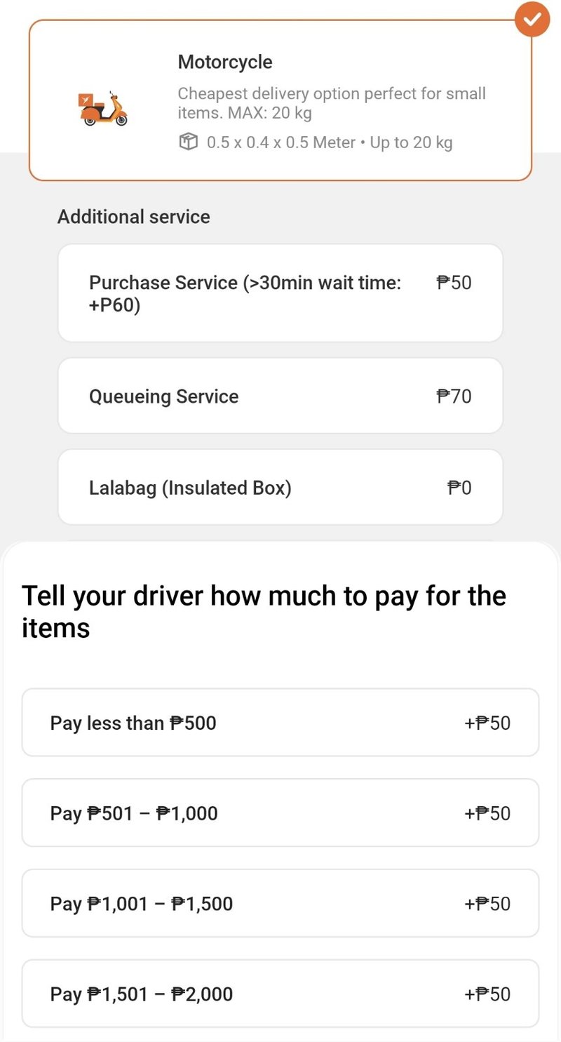 How to Use Cash On Delivery (COD) with Lalamove