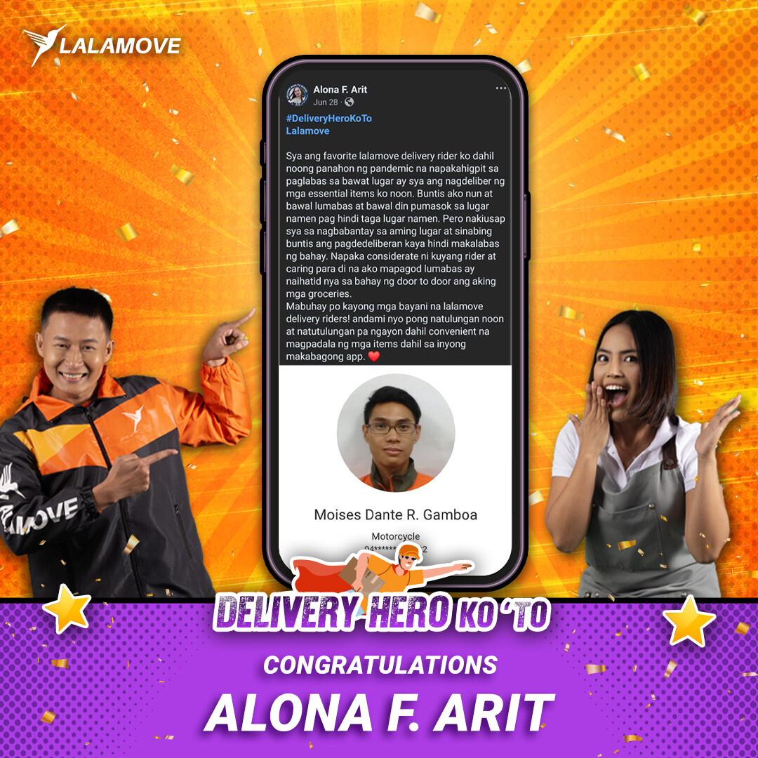 Delivery Hero Ko 'To: Favorite Lalamove Drivers ng MSMEs