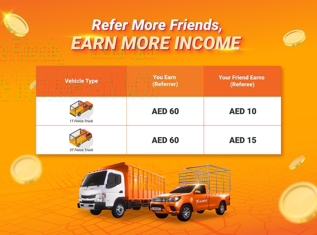 Lalamove UAE - Driver Referral Program