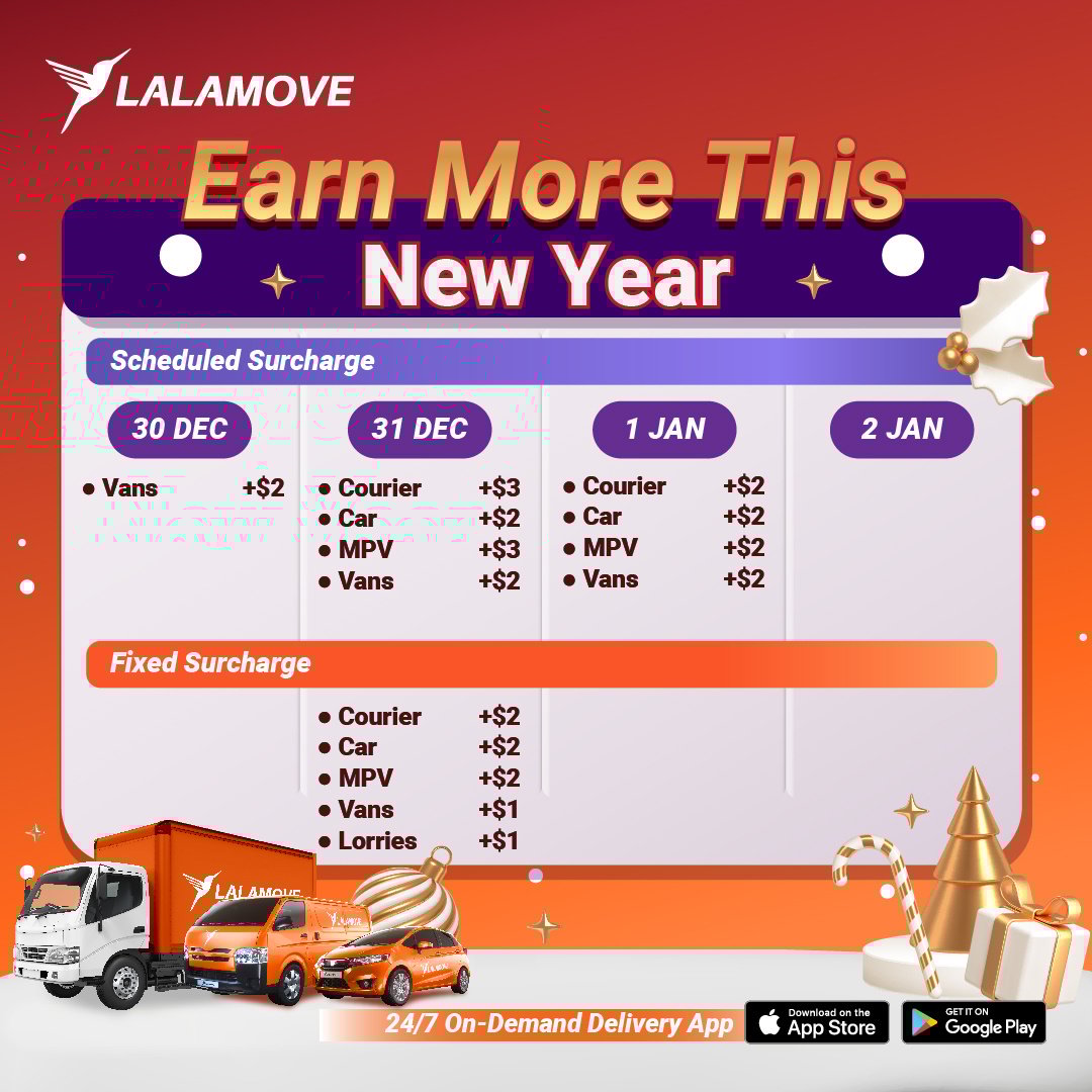 Local Courier & Delivery Service Pricing | Lalamove Singapore
