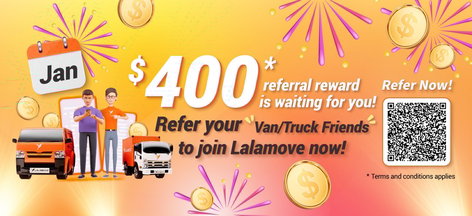 Lalamove HK - Driver Referral Program