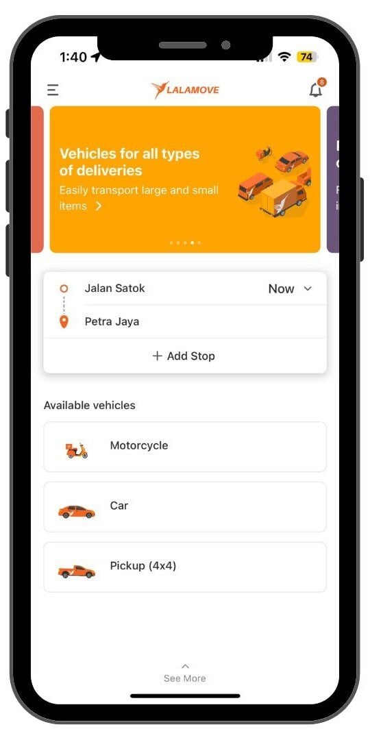 A Step-By-Step Guide To Order Lalamove Delivery In Kuching