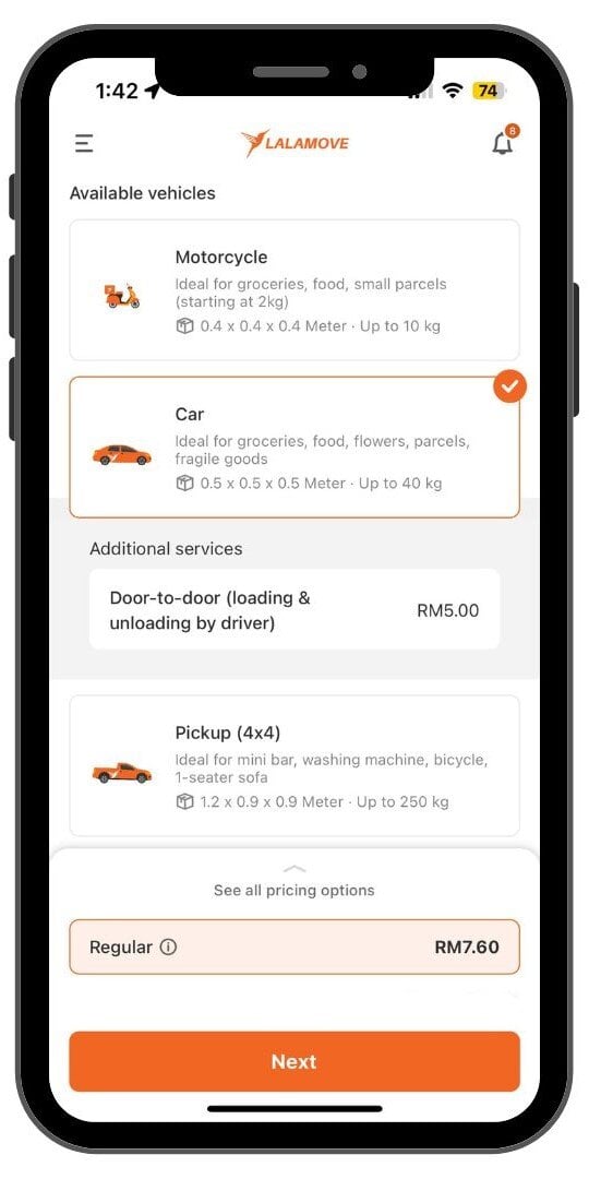 A Step-By-Step Guide To Order Lalamove Delivery In Kuching