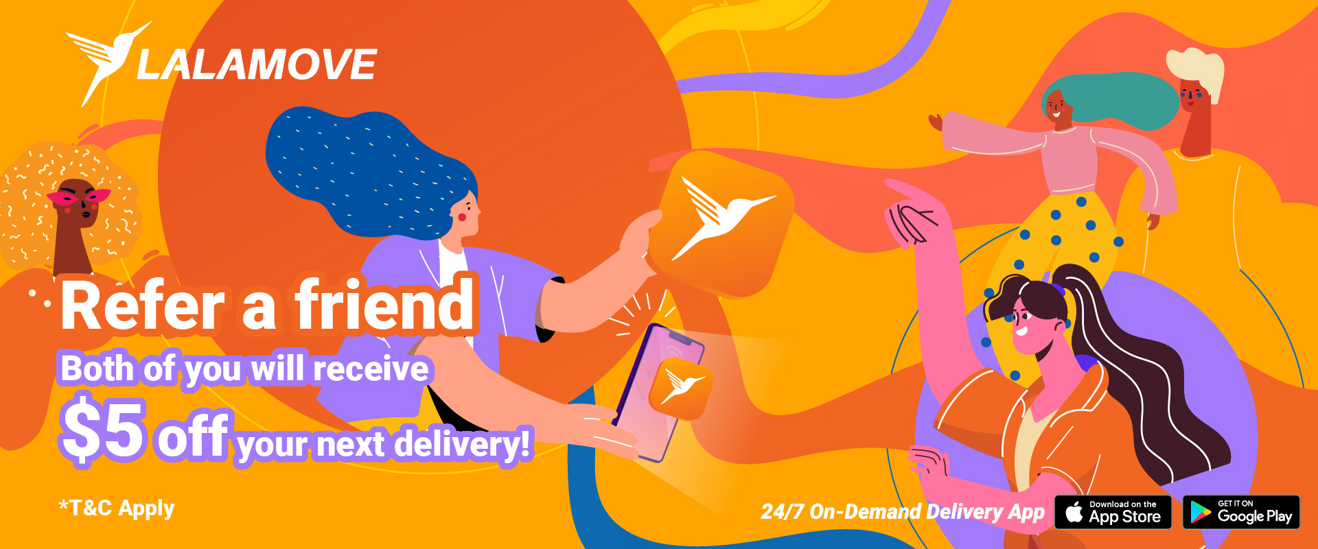 Refer A Friend And Save On Your Deliveries