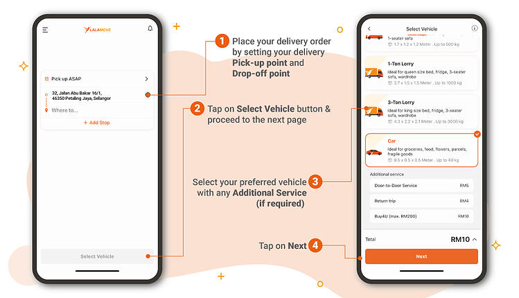 How To Build Your Personal Delivery Fleet With Lalamove App
