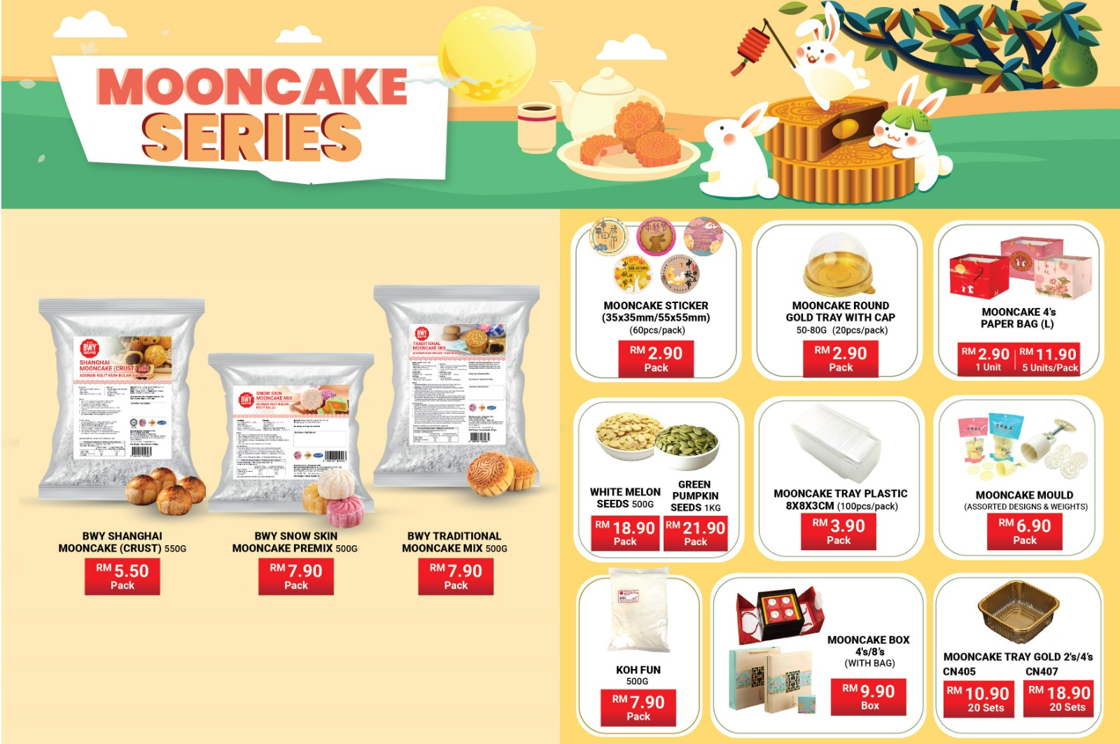 Essential Mooncake Ingredients And Supplies To Bake A Perfect Treat