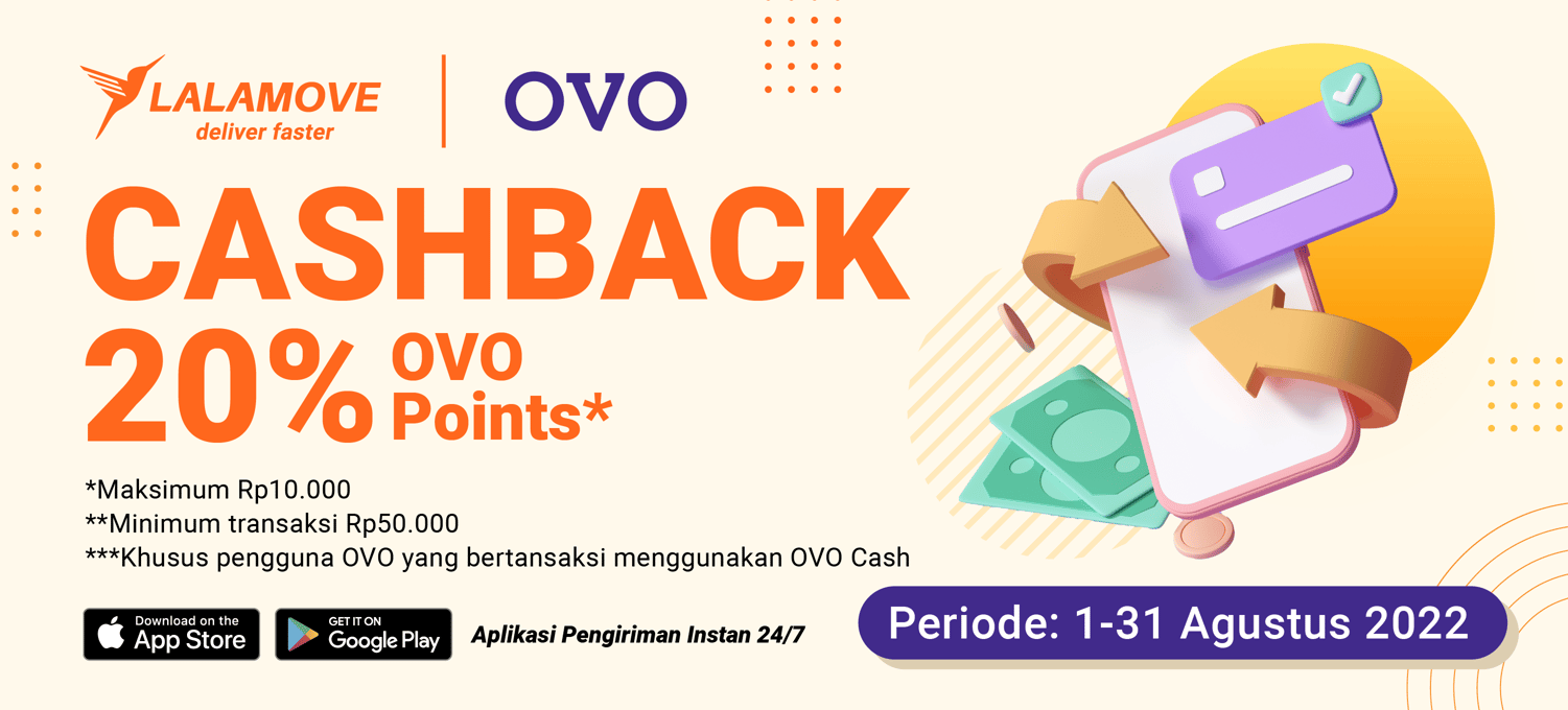 Cashback 20% OVO Points