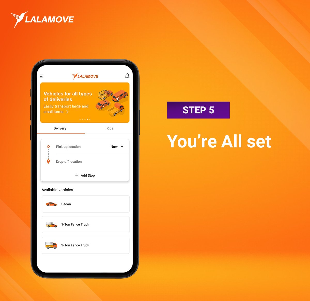 How To Register On The Lalamove App In The UAE