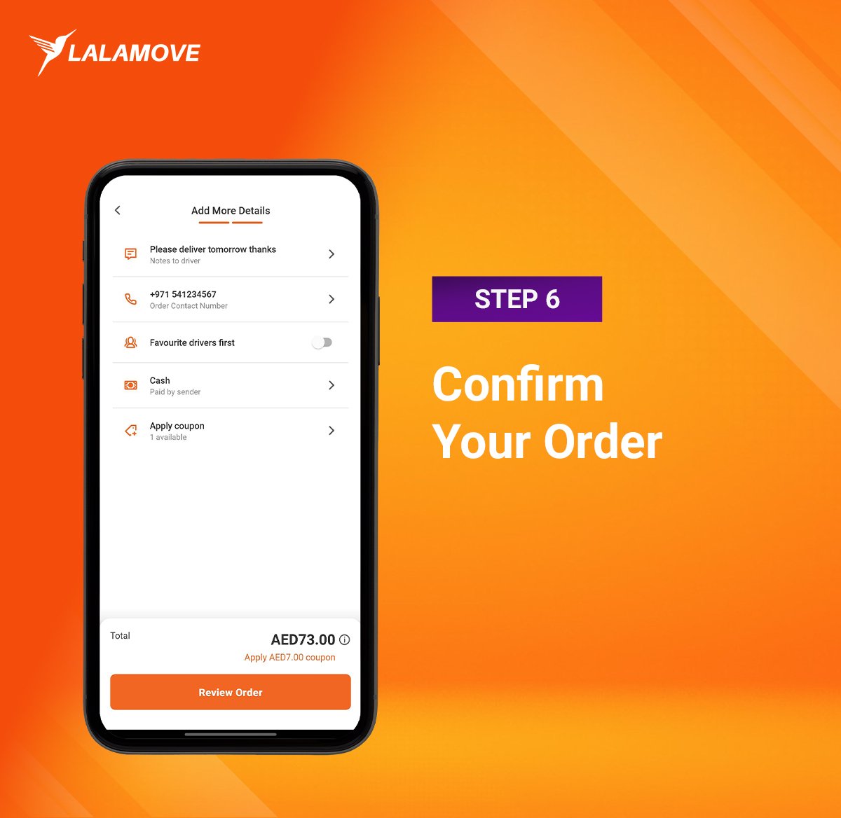 How to Schedule an Order on Lalamove