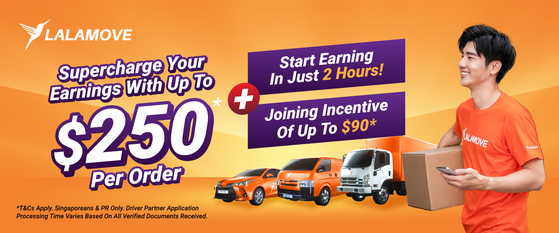 Lalamove Singapore | Driver & Rider Partners - May Joining Incentives 2023