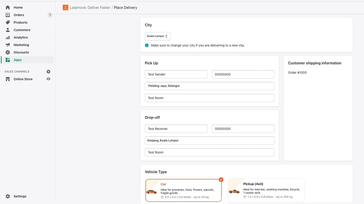 Lalamove Shopify App: Helping You To Deliver Orders Faster!