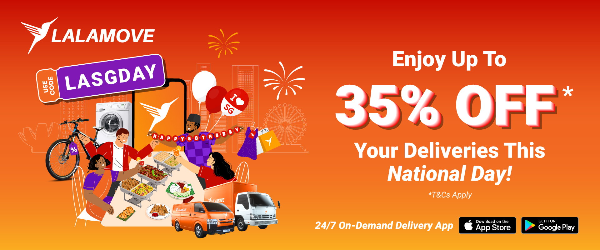 LALAMOVE National Day Promo