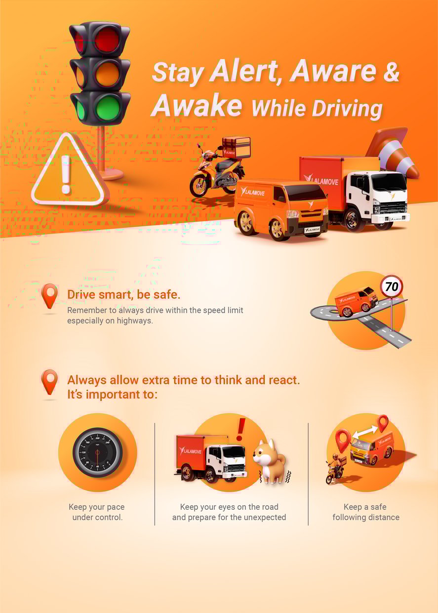 【Friendly Reminder】Road Safety Tips | Lalamove Hong Kong