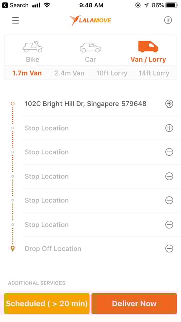 Important delivery features for businesses