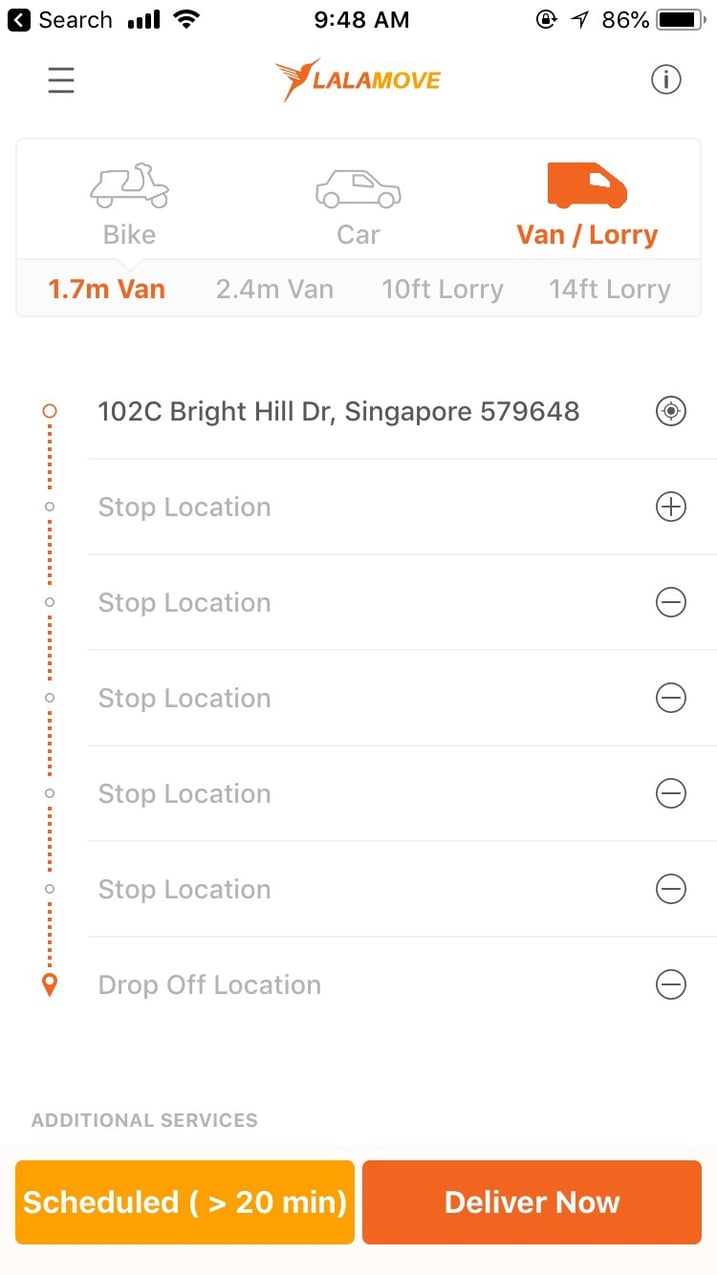 Important delivery features for businesses