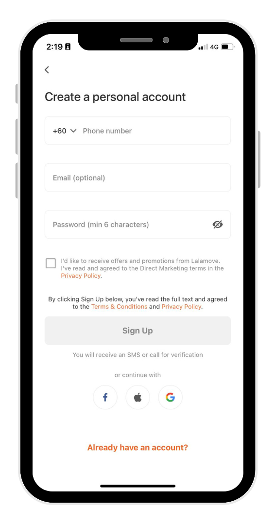 How To Book Your First Ride Order With Lalamove