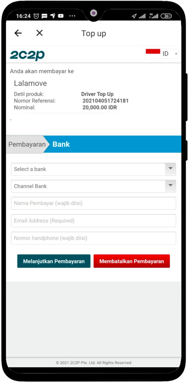 Cara bayar Octomobile
