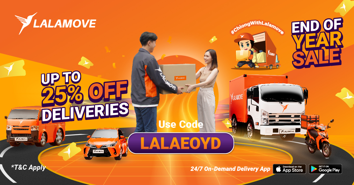 Lalamove End Of Year Promo