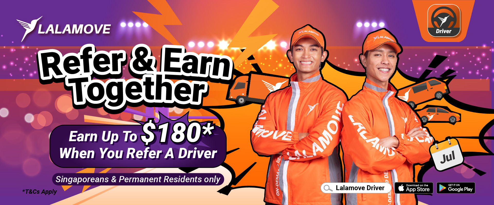 Lalamove Singapore | Driver Referral Program - Refer A Friend!