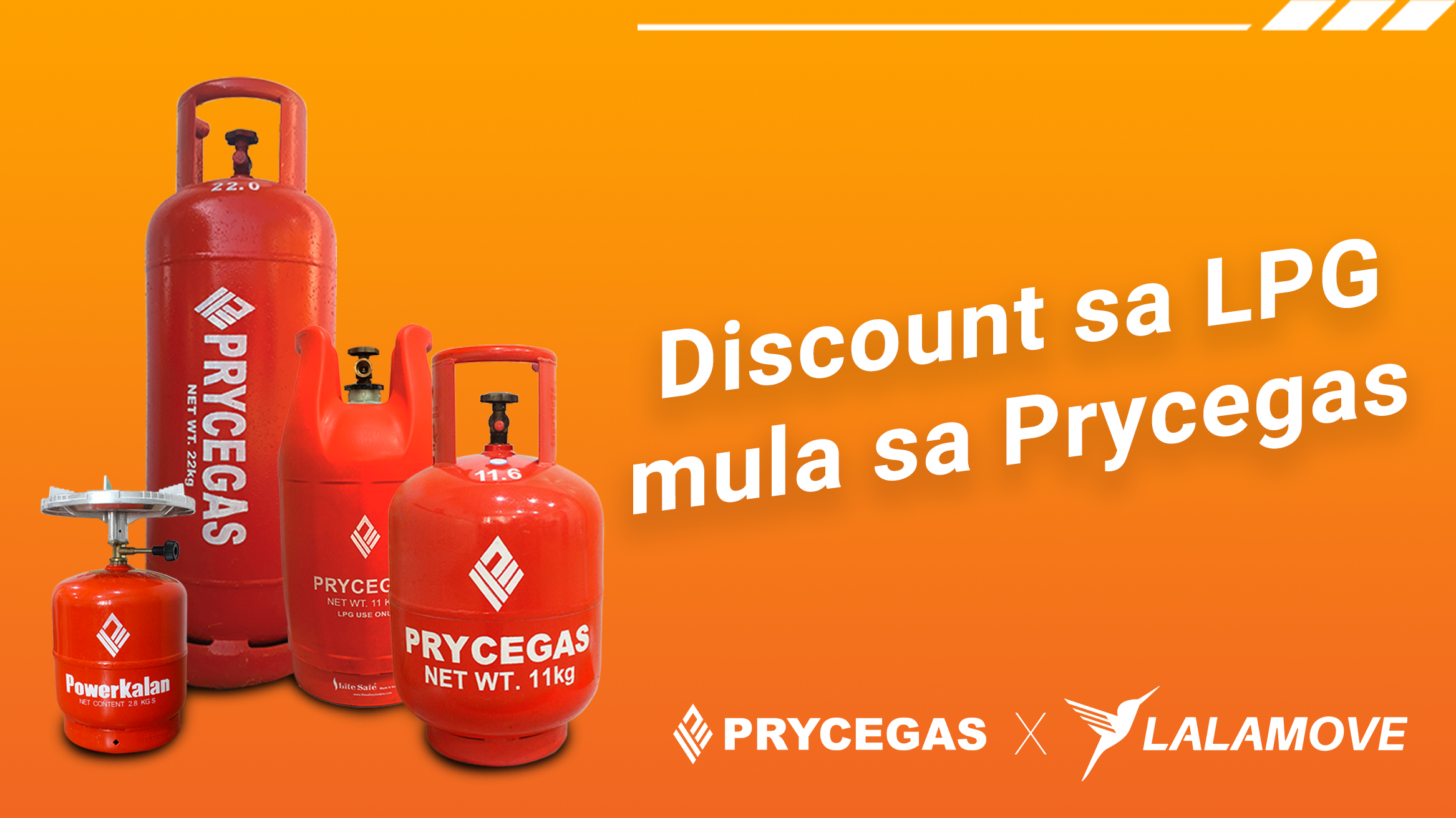 PANALOMOVE: Mas murang LPG hatid ng Prycegas para sa mga Lalamove ...