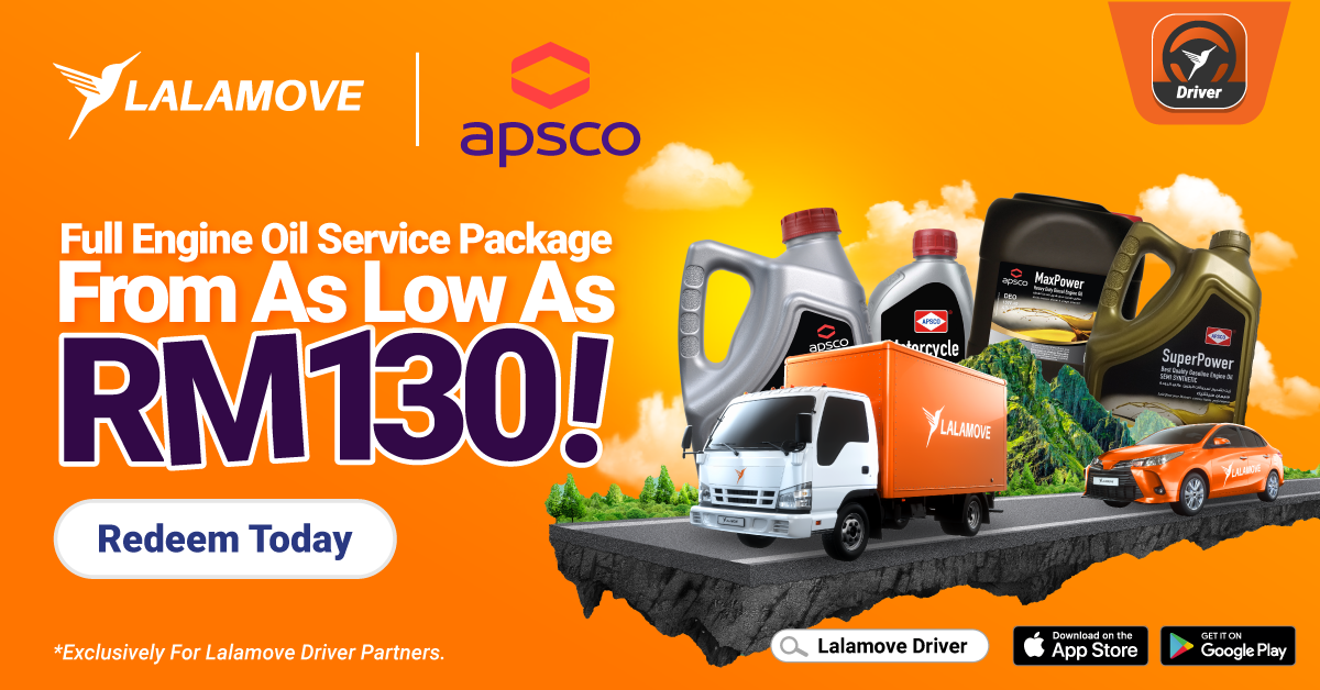 Full Engine Oil Service Package From As Low As RM 130