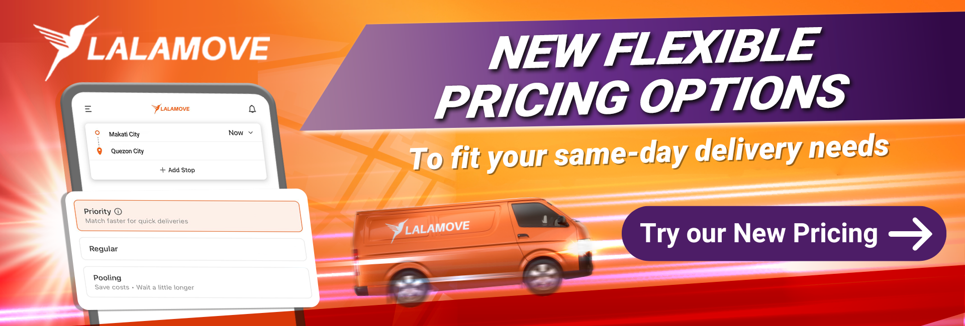 Flexible Pricing Options | Lalamove Philippines