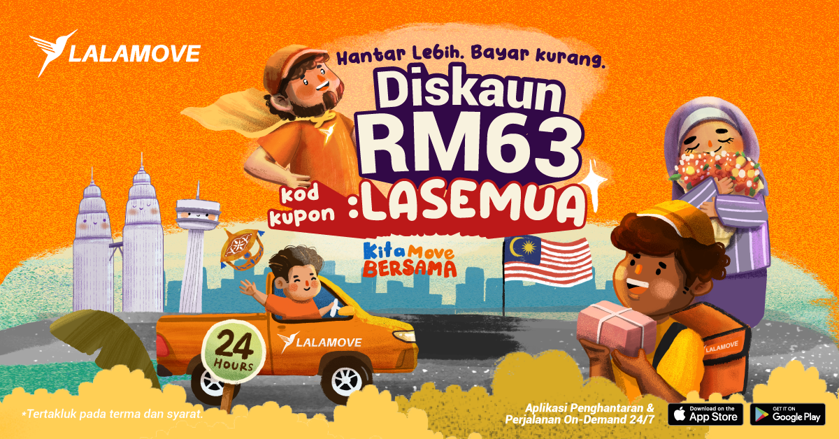 Jimat RM63 Untuk Penghantaran Harian