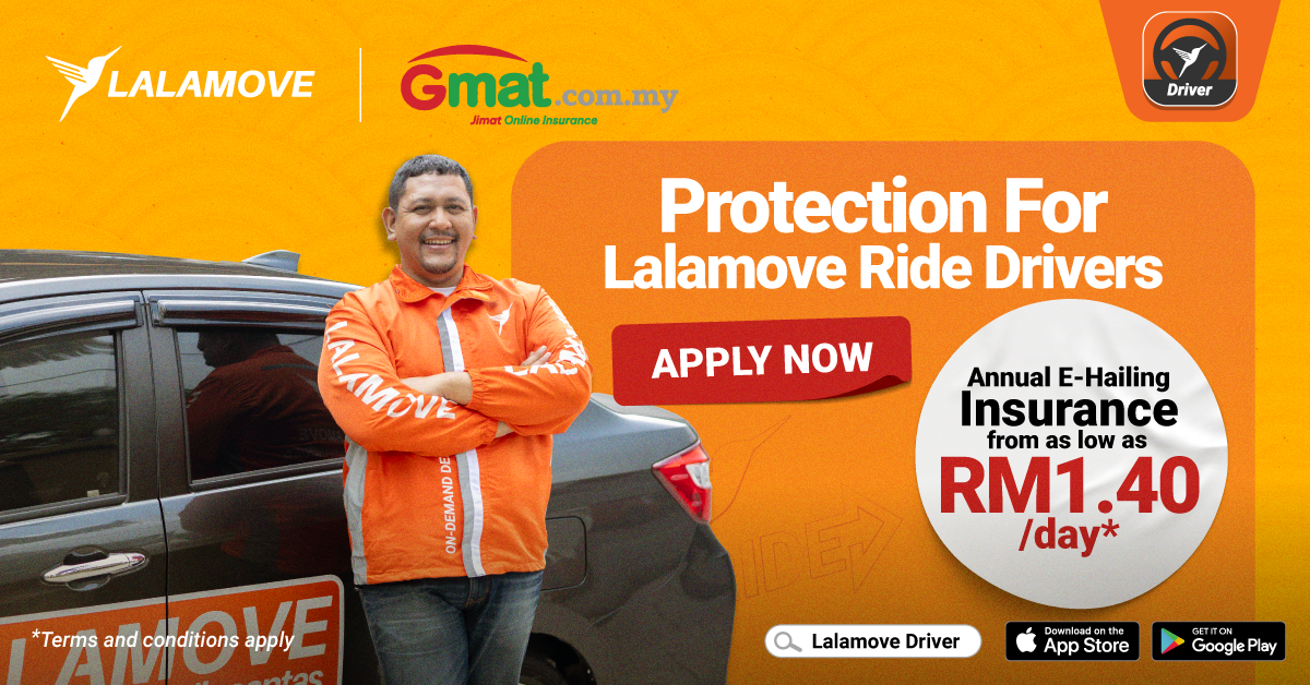 Affordable E-Hailing Insurance For Lalamove Drivers