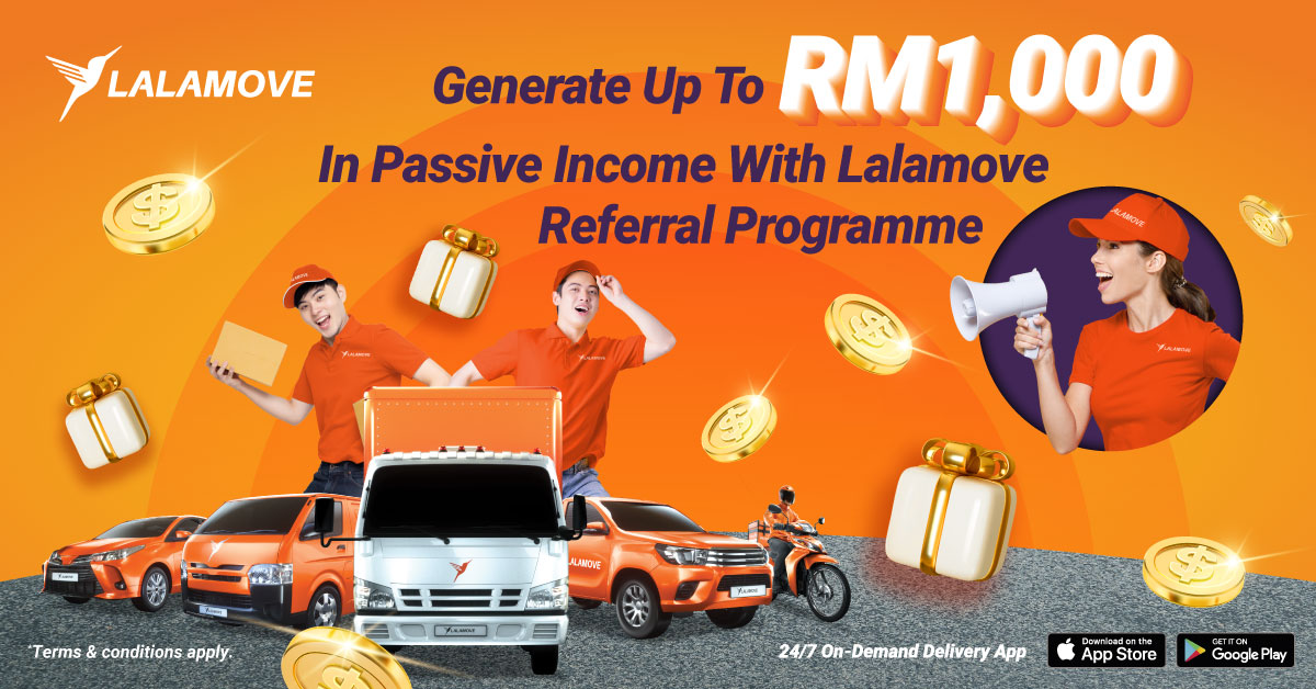 Lalamove 司機夥伴推薦活動！推薦加入，衝刺收入！