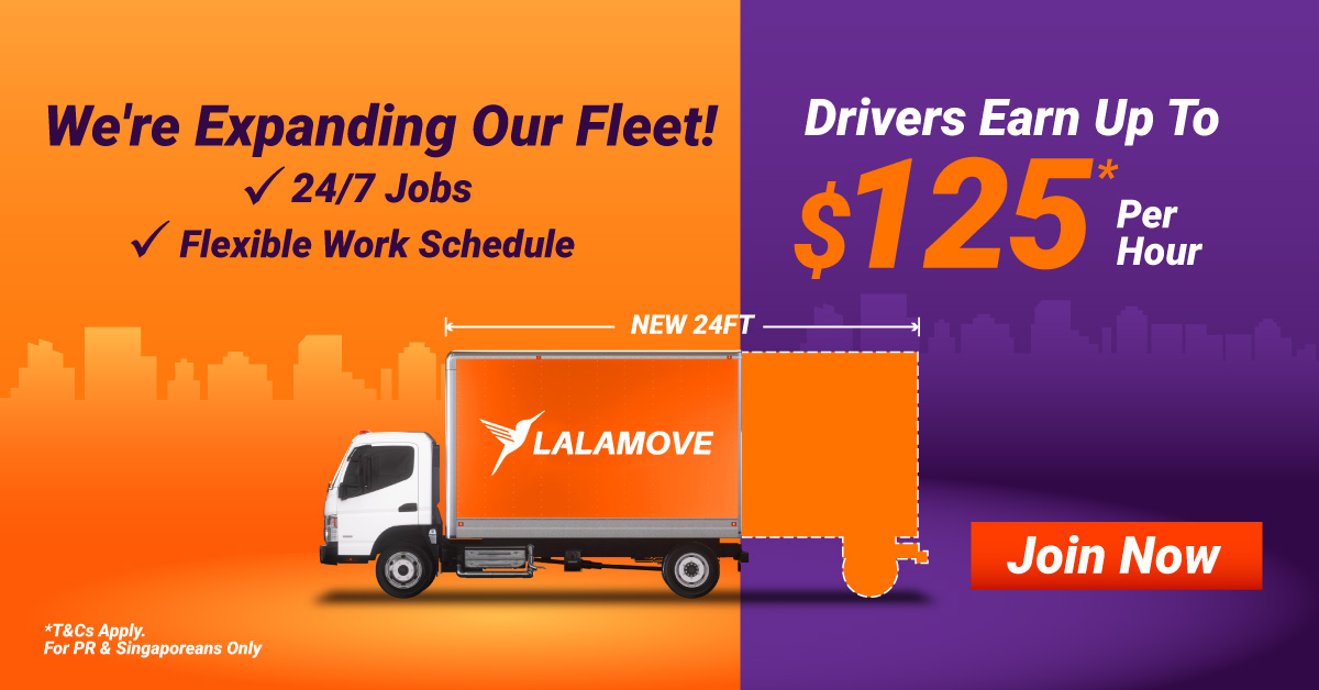 Delivery Driver Jobs in Singapore | Lalamove Singapore