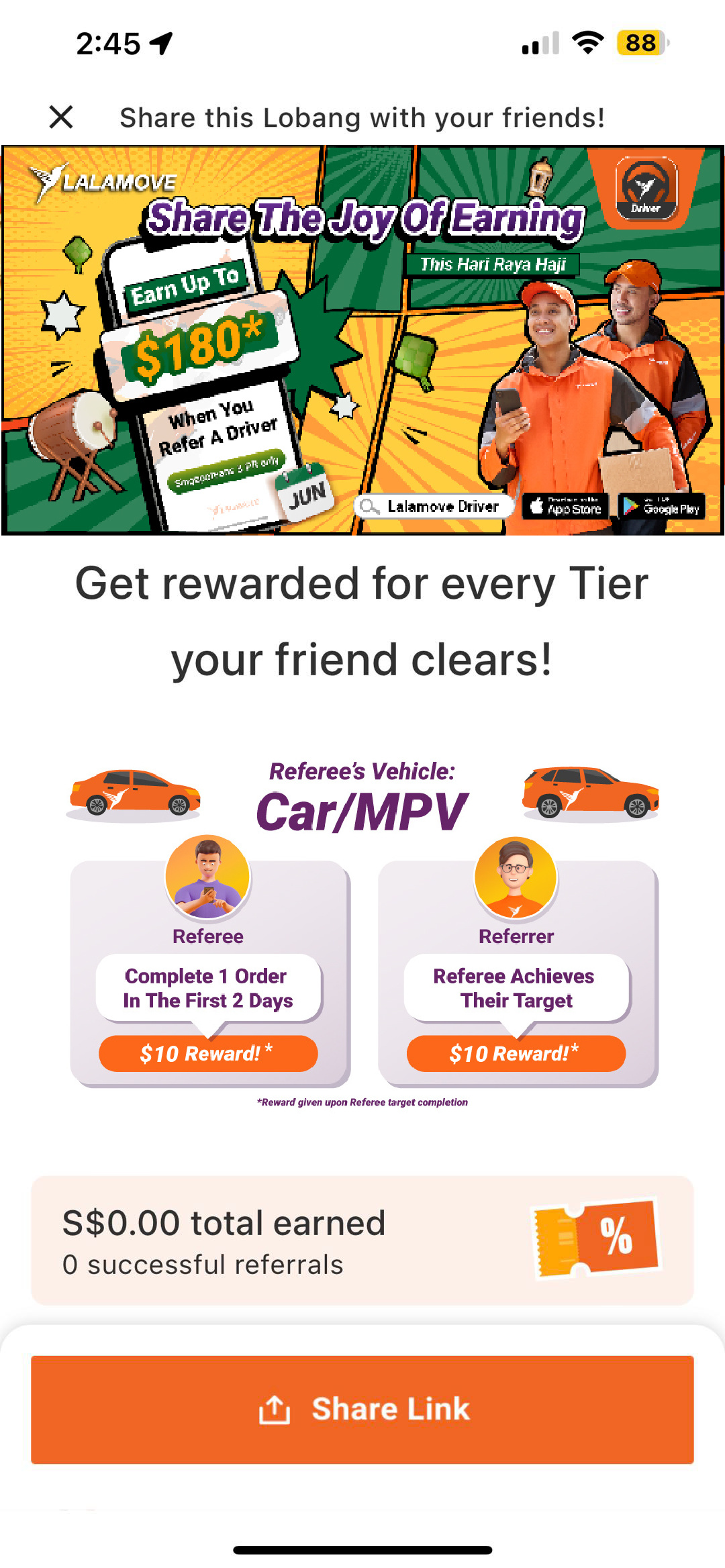 Lalamove Singapore | Driver Referral Program - Refer A Friend!
