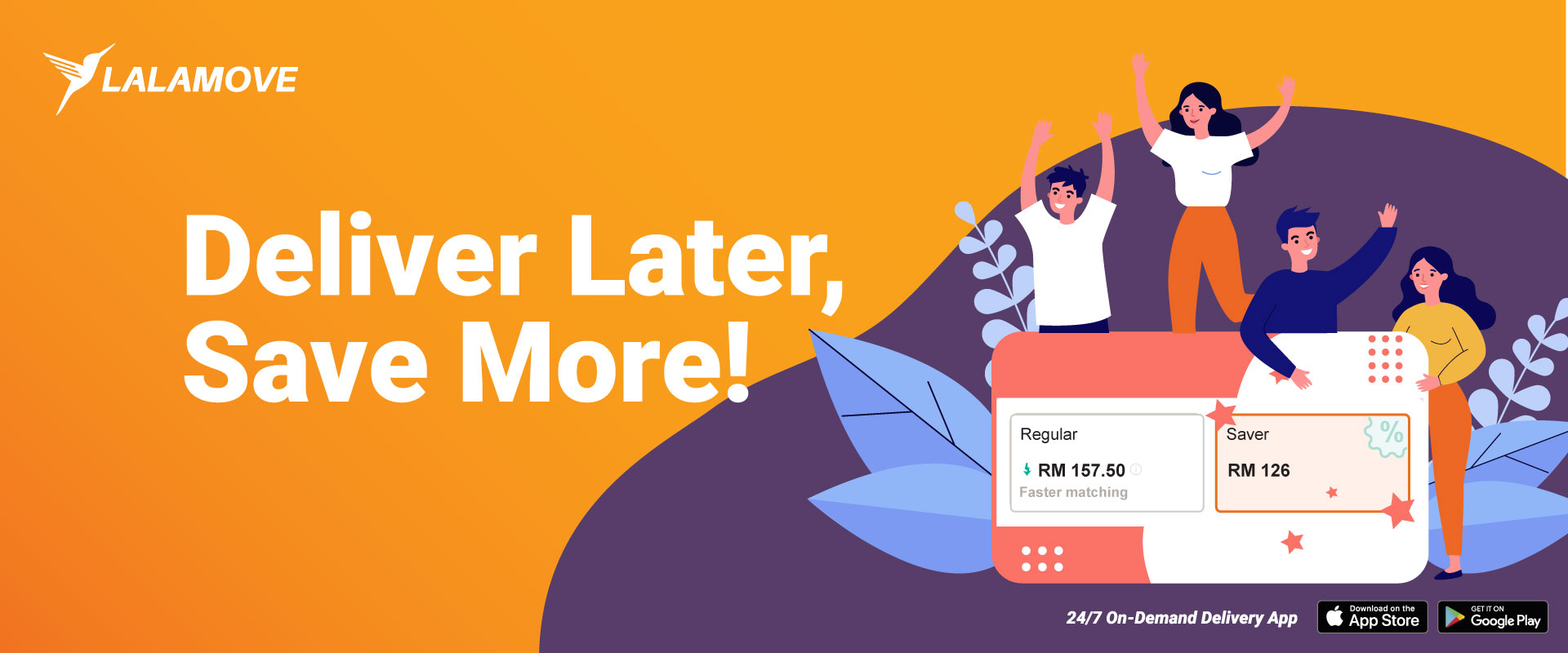 Fastest Delivery Service and Instant Courier | Lalamove Malaysia