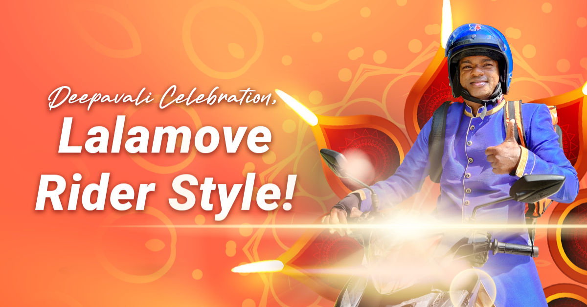 Mutton Curry & Family Bonding - Great Deepavali For Lalamove Riders!