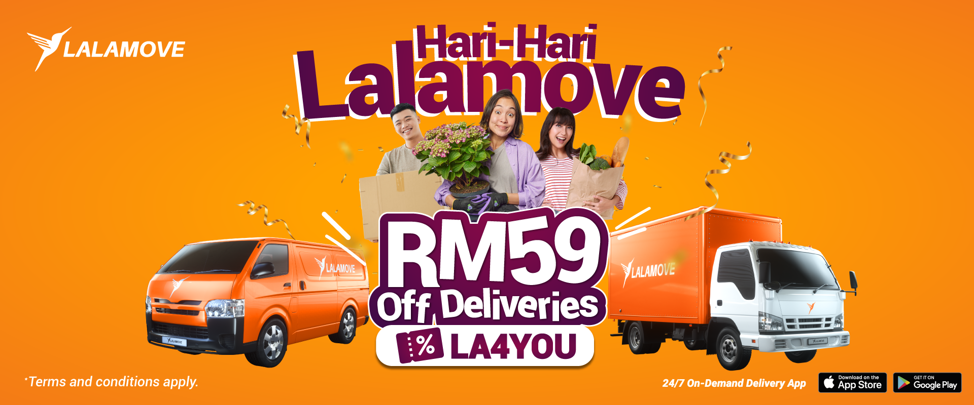 Fastest Delivery Service and Instant Courier - Lalamove Malaysia