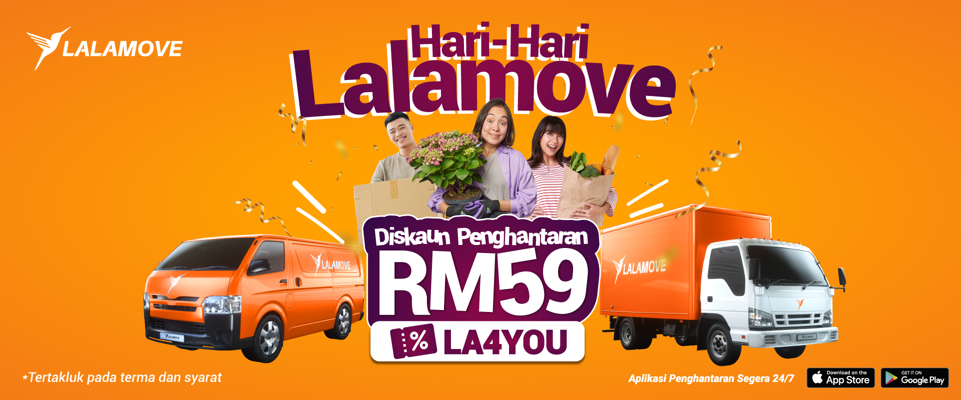 Khidmat Penghantaran Hari Sama I Lalamove Malaysia