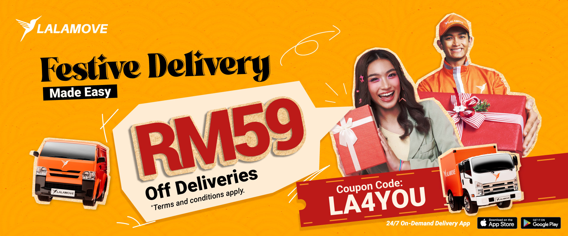 Fastest Delivery Service and Instant Courier - Lalamove Malaysia