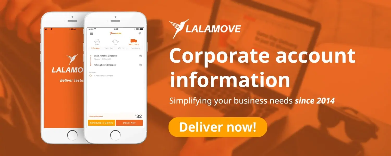 Lalamove - Corporate Account Information