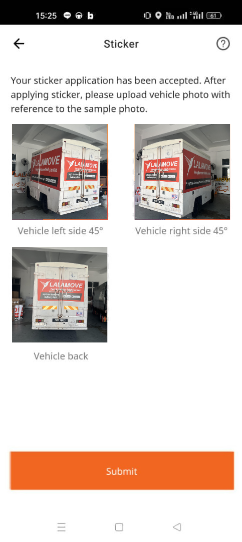 Lalamove Sticker Program